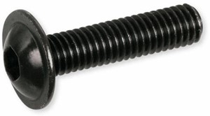 ISO 7380-2 Laagbolkopbout inbus met flens Staal zwart 10.9 | JRV Products