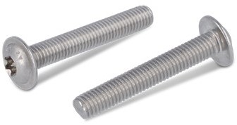 ISO 7380-2 Laagbolkopschroef torx met flens M2,5x6 TX8 RVS-A2 (1000 st ...
