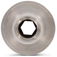 Hulsmoer platkop met inbus M8x15 RVS-A4 (100 st.) | JRV Products