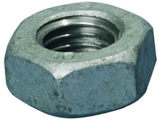 DIN 934 Zeskantmoer M12 ISO staal TZN 8 (100 st.) | JRV Products
