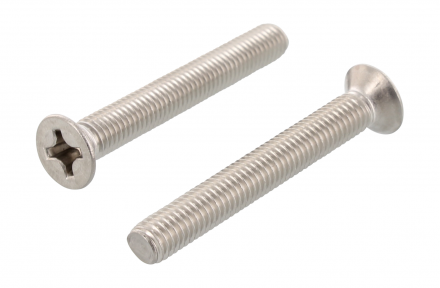 DIN 965 / ISO 7046 Schroef VK/PH M5x45 RVS-A2 (200 st.) | JRV Products