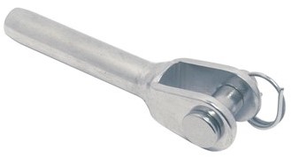 Walsterminal ESS 6mm met gaffel RVS-A4 (1 st.) | JRV Products