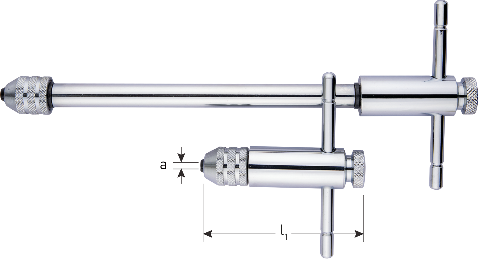 Tapkruk met ratel Nr.1 / M3 - M10 (1 st.) | JRV Products