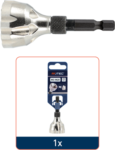 HM Draadeind ontbramer (1 st.) 3-20mm | JRV Products