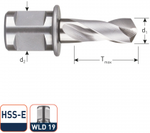 HSS-E Spiraalboor, weldon 19, ø6x30 (1 st.) | JRV Products
