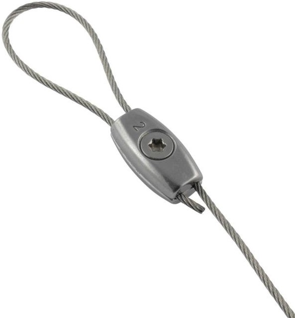 Staalkabelklem ei-vorm 6mm RVS-A4 (1 st.) | JRV Products